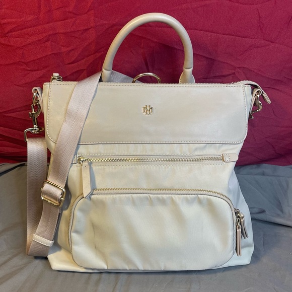 Mark & Hall | Bags | Mark Hall Convertible Crossbody Backpack Blush ...